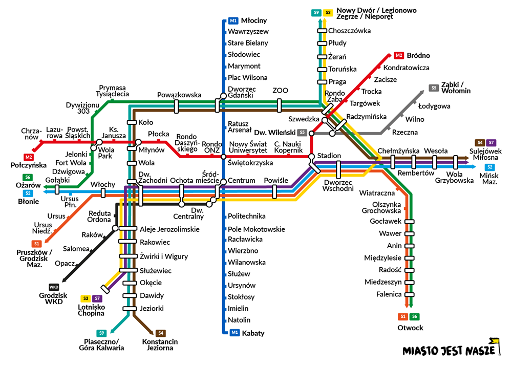 Efekt 10 Linii Metra Miasto Jest Nasze